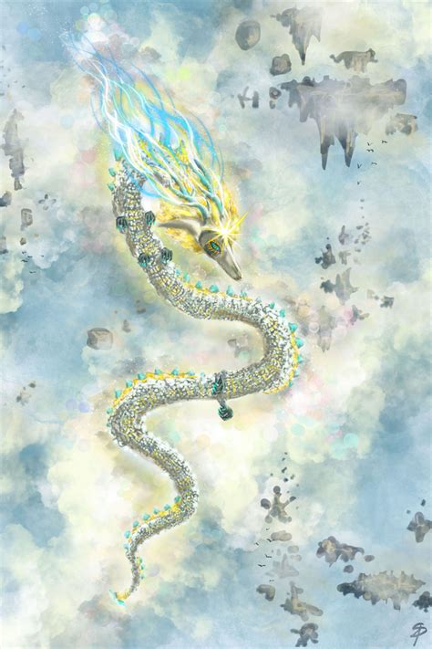 Light Dragon Fan Art From Zelda By Simmering Starfruit Legend Of Zelda Poster Zelda Tattoo