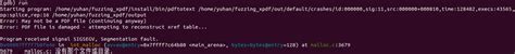 Fuzzing101Exercise 1 Xpdf 翻译 解题 Yuhan s blog