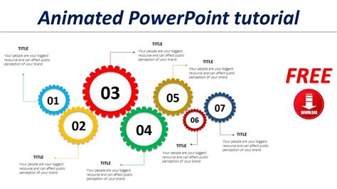 01 7 steps infographic powerpoint i powerpoint animation tutorial i