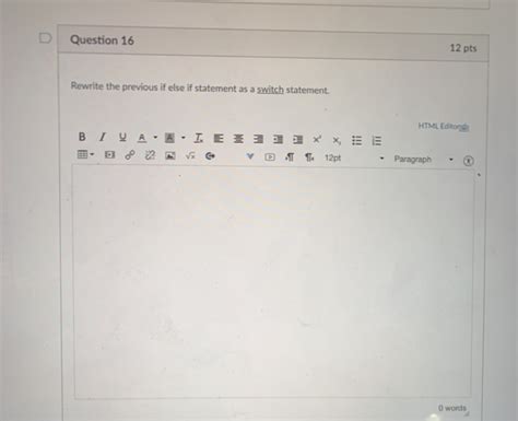 Solved Write An If Else If Statement That Assigns The
