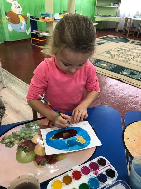 8 ноября в подготовительной группе «Непоседы прошло интегрированное занятие по рисованию по