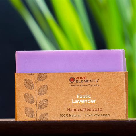 Exotic Lavender Handmade Soap Pure Elements