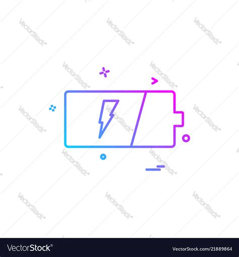Computer Technology Icon Design Royalty Free Vector Image