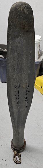 Propeller Blade Identification And Information Aircraft Of World War