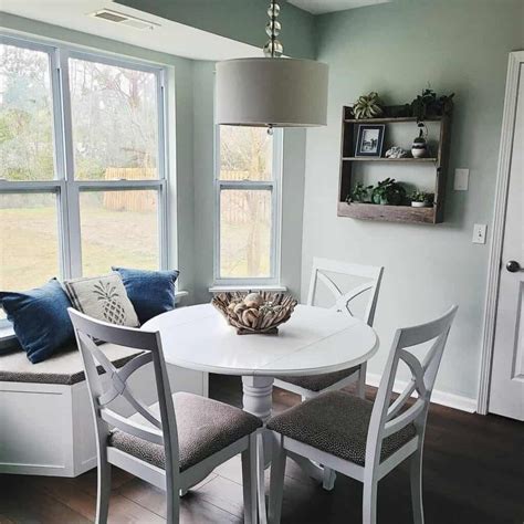 Breakfast Nook With White Window Bench Soul And Lane