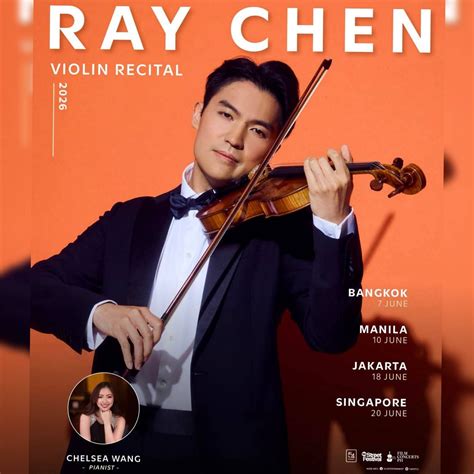 Ray Chen Returns To Manila Philippine Concerts Facebook