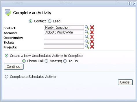 Adding Activities And History To A Custom Main Entity In The Saleslogix
