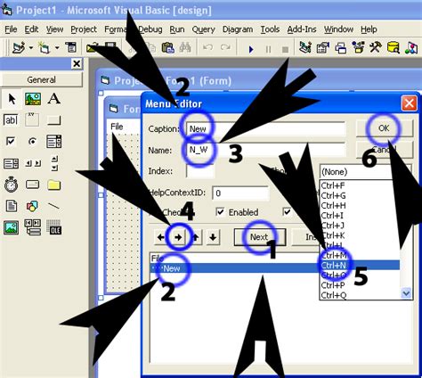 How To Create Menu Bar In Vb6 ~ Codes 47