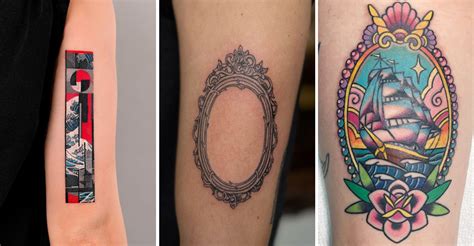 19 Fabulous Frame Tattoos That Incredibly Shape Your Ink Story