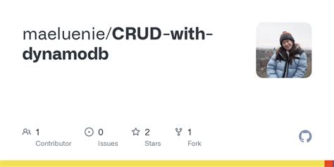 GitHub Maeluenie CRUD With Dynamodb