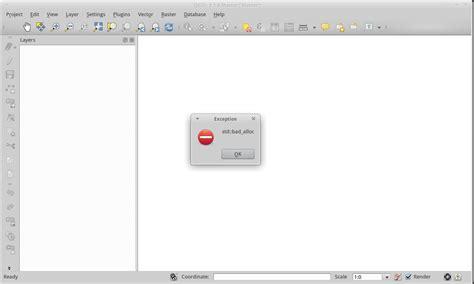 Bug Report Bad Alloc Error At Qgis Start Qgis Application