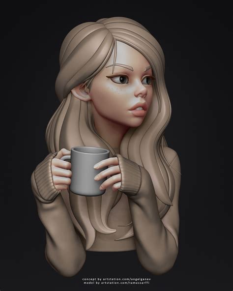 Zbrush Character 3d Model Character Character Modeling Character