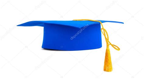 Gorra De Graduación Azul Fotografía De Stock © Loraliu 41186839