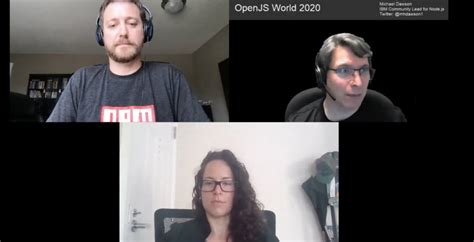 Openjs World Keynote Fireside Chat Javascript Security Openjs Foundation