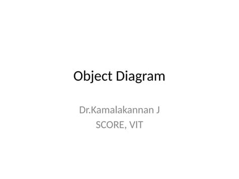Objects And Classes For Ooad Object Oriented Analysis And Design Ppt