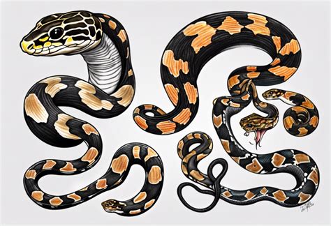 Ballpython Tattoo Ideas Tattoosai