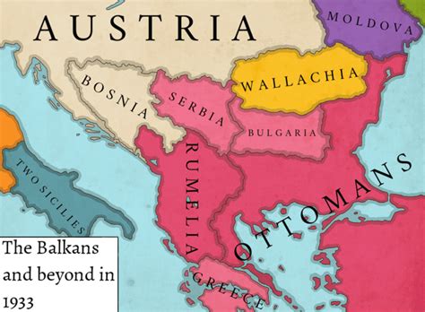 [oc] The Balkans And Beyond In 1933 In Fraternité En Rébellion R Fdrmod