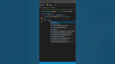Create Your Own Javascript Map Function Shorts Javascript Coding Youtube