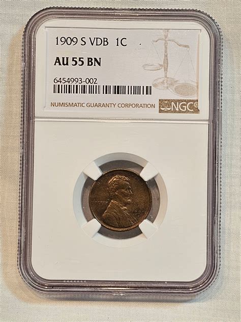 1909 S Vdb Graded Penny 9173