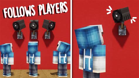 Minecraft How To Build Working Camera No Mods Or Addons Youtube