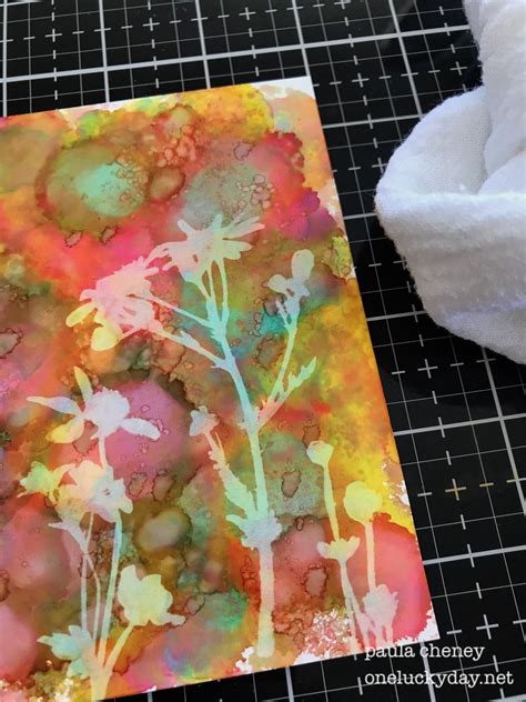 One Lucky Day Alcohol Lift Ink