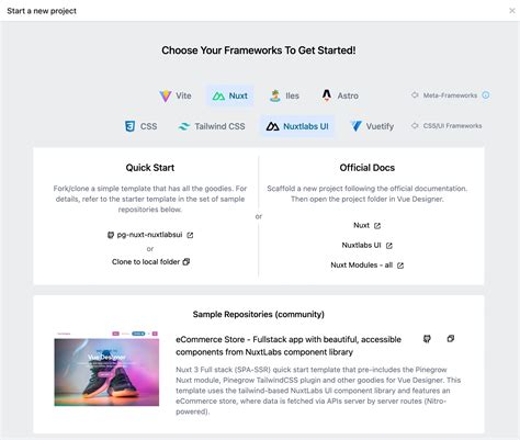 Vue Designer Vitepress Astro And More Pinegrow Web Editor