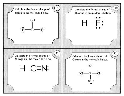 Lewis Structures And Formal Charge Task Cards By Natalie Kopp Tpt