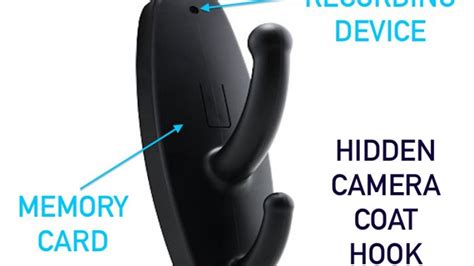 Woman Finds Hidden Camera Disguised As Hook