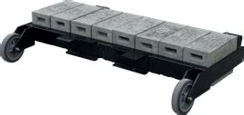 斯凯德 承重车 3x3街头 Schelde WEIGHT CART 3x3 STREET 2300735 金奥体育 Jin Ao Sports