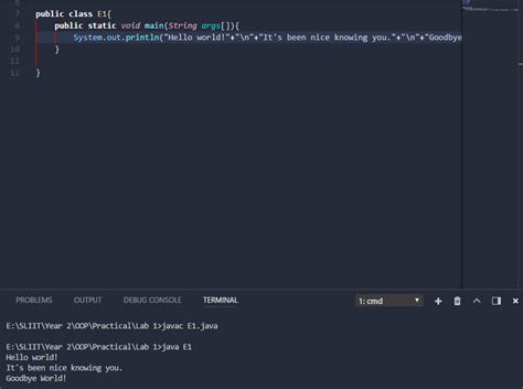 Java Hello World Samples
