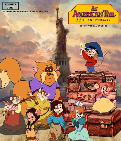 Happy 35th Anniversary To An American Tail By Bluthian90 On Deviantart