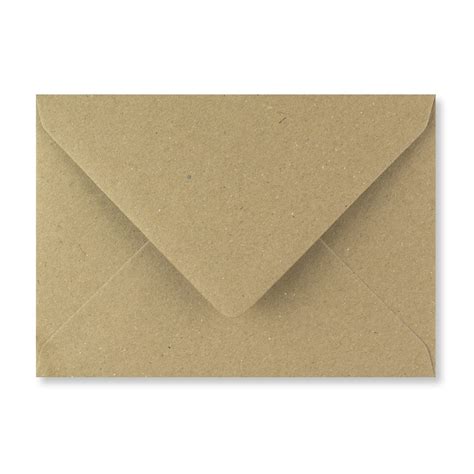 Recycled Fleck Kraft 130 X 180mm Envelopes