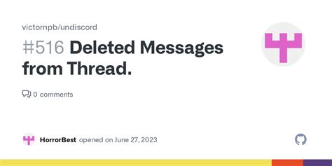 Deleted Messages From Thread · Issue 516 · Victornpbundiscord · Github