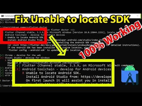 How To Fix Unable To Locate SDK In Android Studio 100 Working YouTube