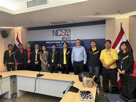 Bmsp ร่วมกับ Cofense ได้เข้าเยี่ยม National Cyber Security Agency Thailand เมื่อวันที่ 13