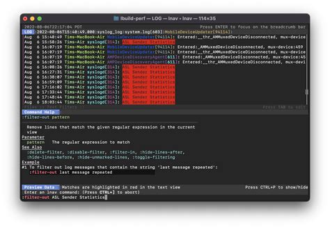 Commands Lnav V