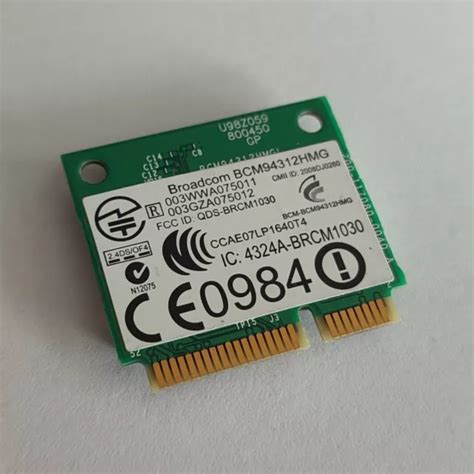 Broadcom Bcm94312hmg Wi Fi Laptop Karte Eur 3 38 Picclick De