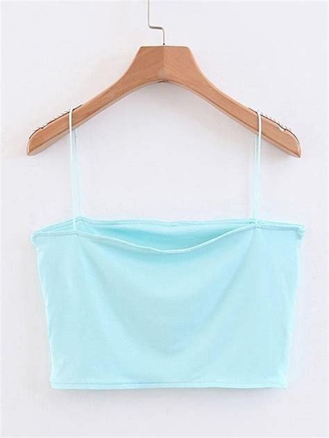 Stunning Blue Crop Top