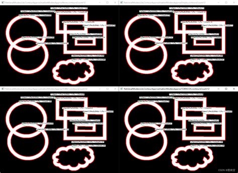 Opencvsharp函数：findcontours轮廓发现、drawcontours绘制轮廓opencvsharp