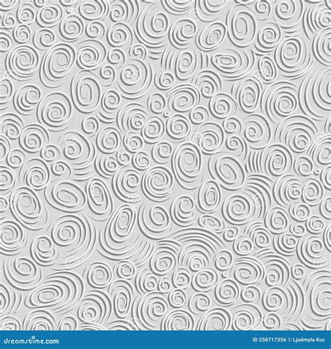 Spiral Patterns Seamless Wallpaper Stock Vector Illustration Of Backdrop Urban 258717356