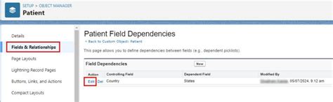 How To Set Up Field Dependency In Salesforce