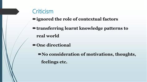 Behaviorism Education Curriculum Pptx