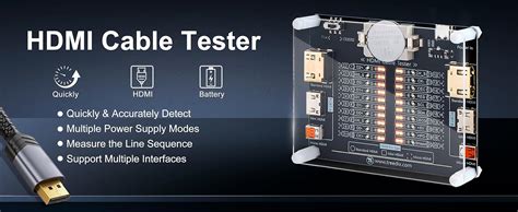 Cable Tester Board For Hdmi Cable Tester Checker 20 Led Light Status I Treedix Official