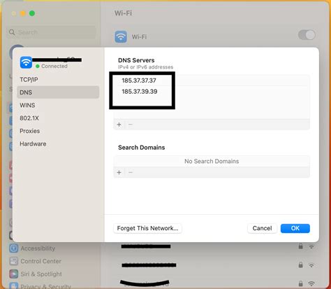 How to set up DNS on macOS - Unlocator Support