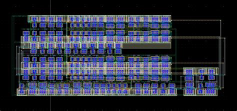 Figure 2 The Layout Of Frequency Divider Circuit