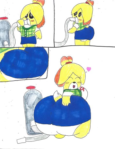 Isabelle Butt Inflation By Noahtigerdragon On Deviantart