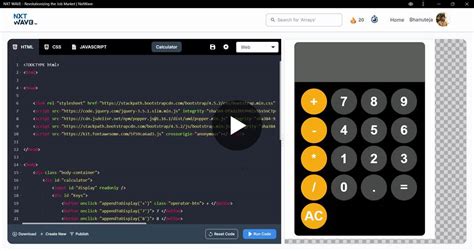 Programming Frontend Nxtwave Javascript Bhanuteja Thouti