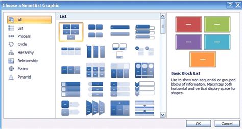 Creating Lists In MS Word 2007
