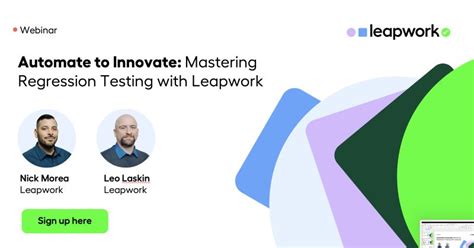 Leapwork On Linkedin Webinar Automate To Innovate Mastering