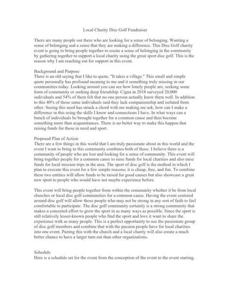 Lyell Jd Finalassignmentproposal Pdf Non Profit Organizations Industries